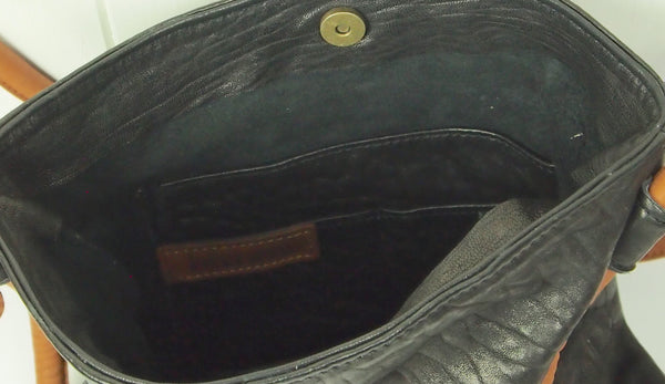 Hamimi Hayat Backpack/Shoulder Bag Black/Tan – Medina Trading